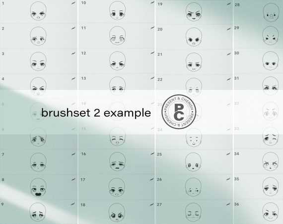Anime Facial Expressions Chart English
