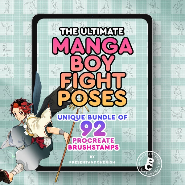 Action Pose Procreate - Etsy