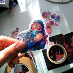 Link BOTW Sticker -gerudo Link Legend of Zelda Breath of the Wild ...