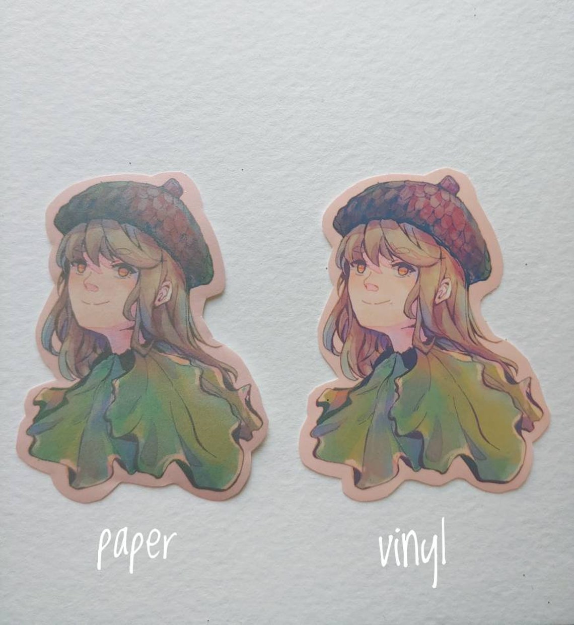 Nutty Melon Stickers waterproof Vinyl Stickers paper - Etsy