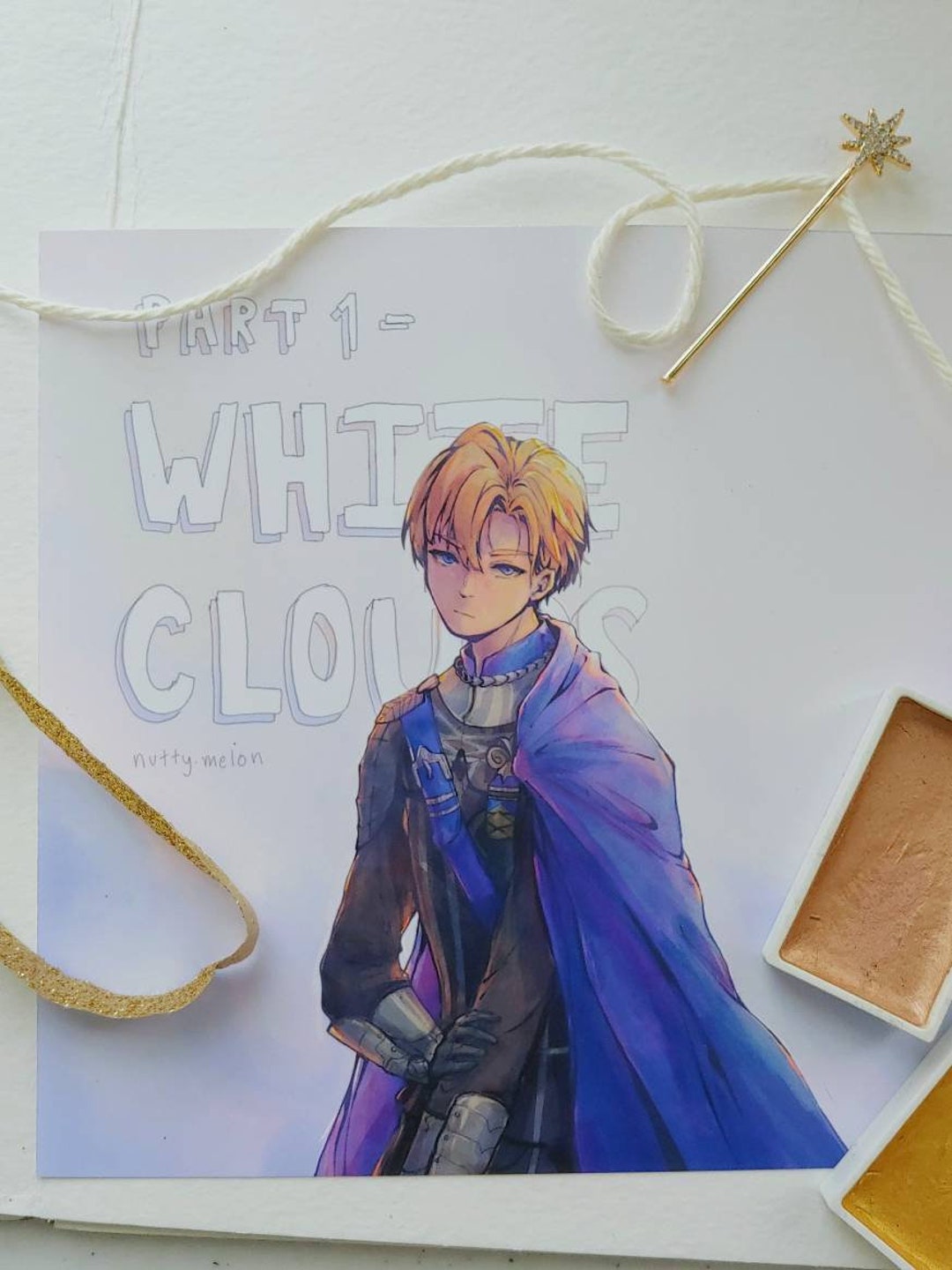 Dimitri Art Print 6x6 -fire Emblem Three Houses Fanart -FE3H Art Print ...