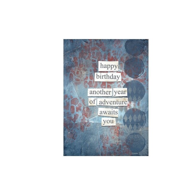 Birthday Card "another Year of Adventure" - Etsy