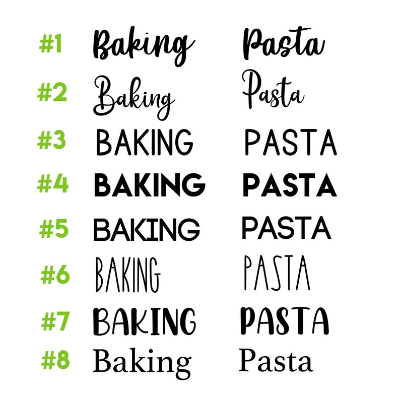 Custom Wooden Pantry Labels // Wood Kitchen Labels // Wood | Etsy