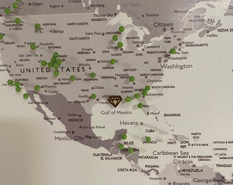 Graduation Cap Push Pin // Graduation Map Push Pins // Push | Etsy