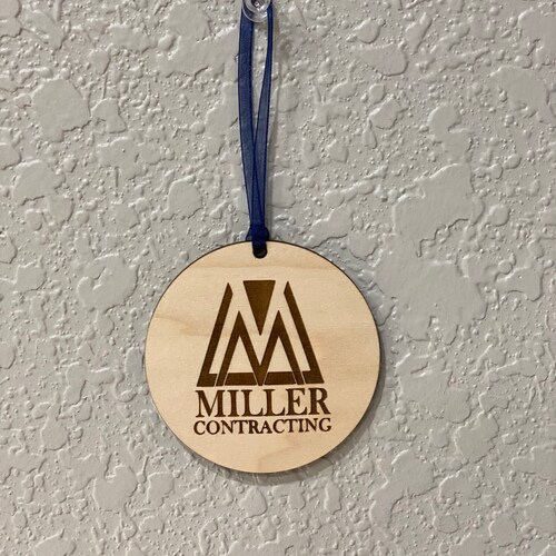 Personalized Ornaments Add Your Logo to a Custom Christmas - Etsy