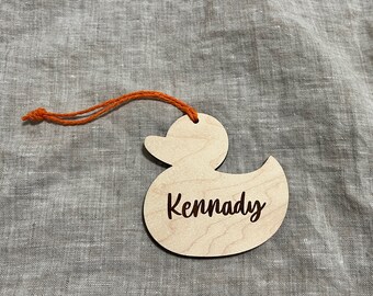 Wooden Train Name Tag // Engraved Train Name Tag // Train Name - Etsy