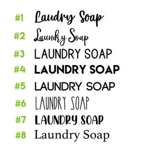 Custom Wooden Laundry Room Labels // Wood Labels for Organizing // Wood ...