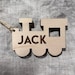 Wooden Train Name Tag // Engraved Train Name Tag // Train Name Tag ...