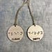 Custom Wooden Braille Labels // Braille Laundry Labels // Braille Wood ...