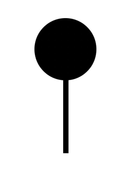 Wooden Round Logo Plant Stakes // Custom // Plant Markers // - Etsy