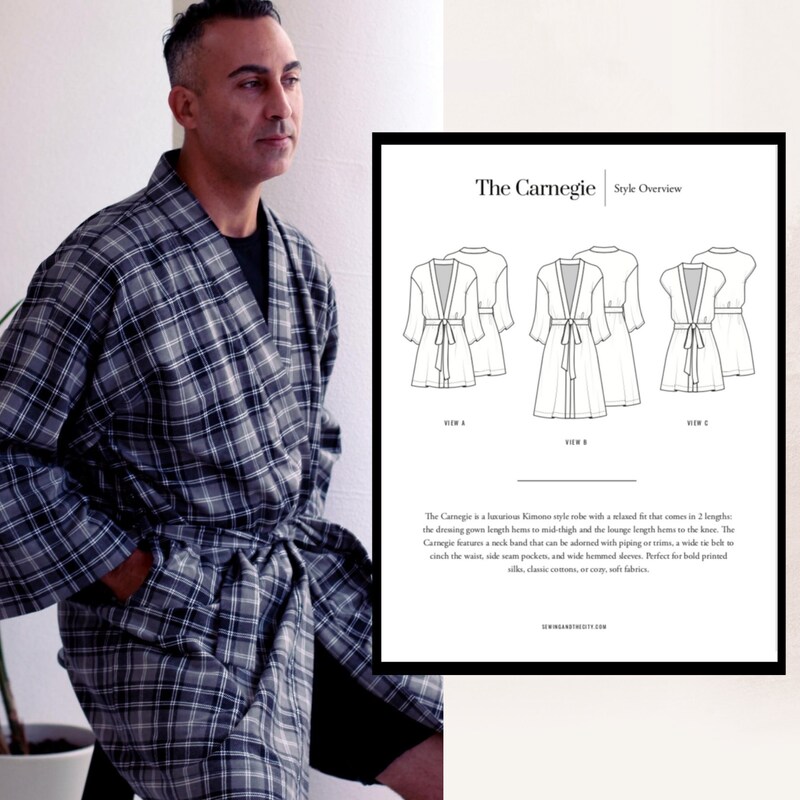 Quilted Robe - Etsy
