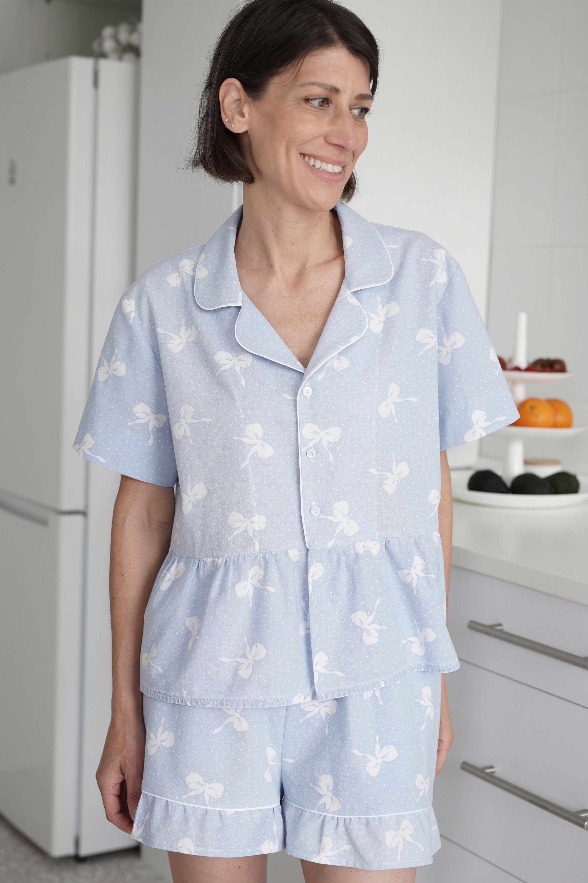The Mulberry Pajama Pattern PDF - CUTE Pajama Sewing Pattern | Women's ...