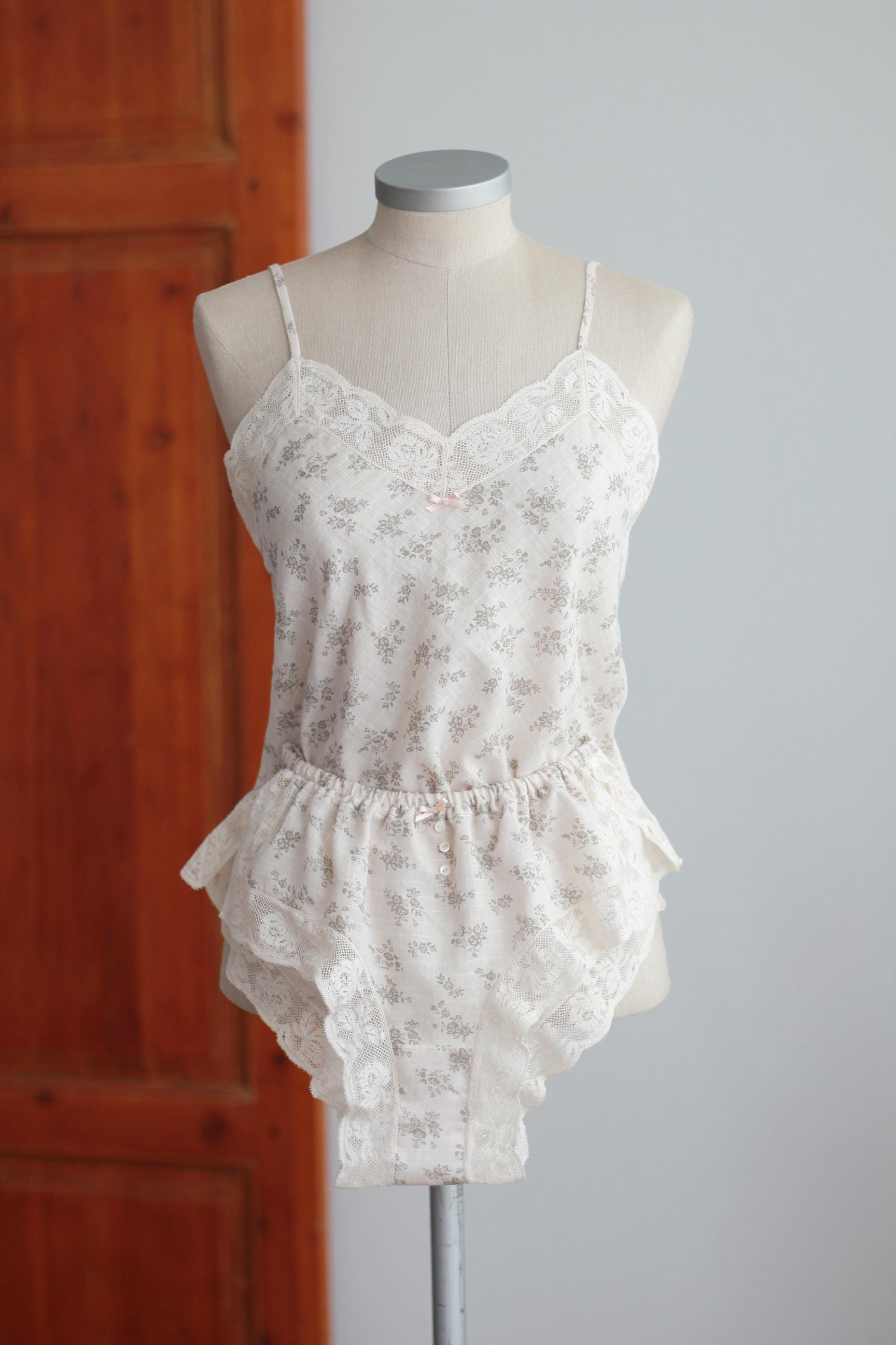Lingerie Sewing Pattern PDF - the Cooper PDF Pattern Lingerie Set ...
