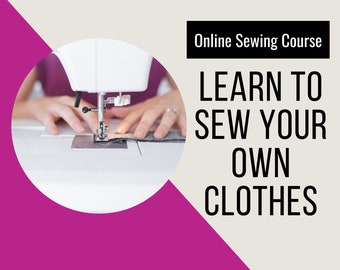 Sewing Course - Etsy
