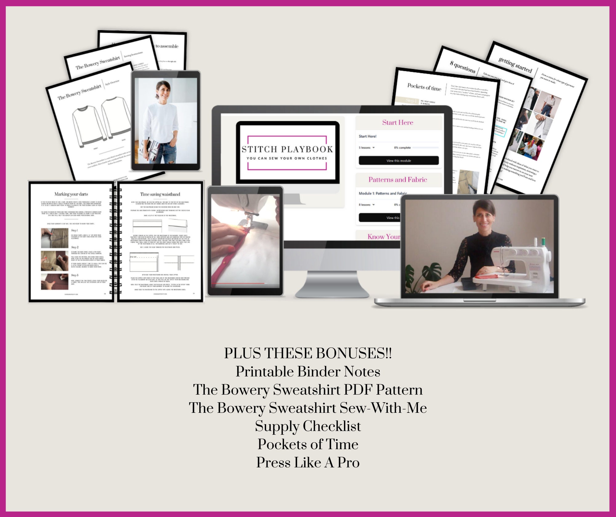 Learn to Sew Your Own Clothes: Online Sewing Course | Etsy