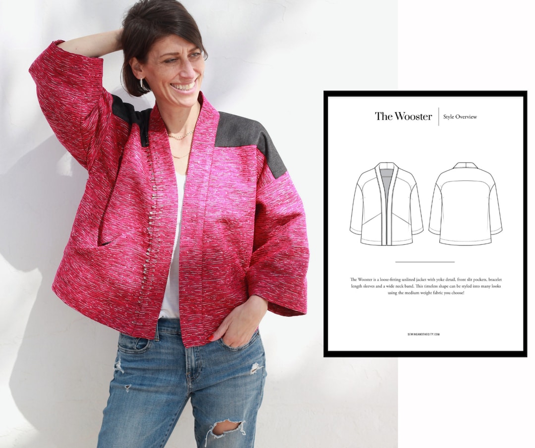 Wooster Jacket PDF Sewing Pattern - Etsy
