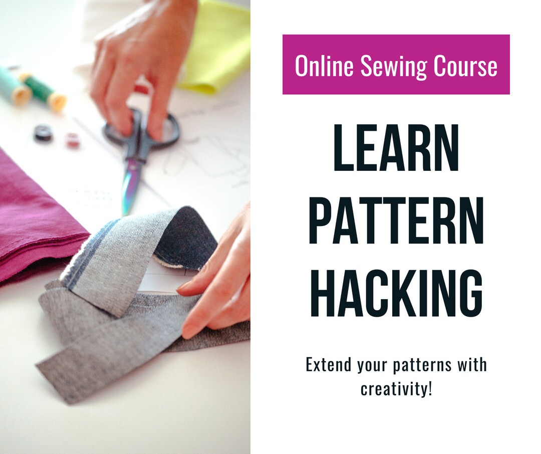 Online Sewing Course: Learn Pattern Hacking! - Etsy