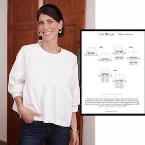 The Minetta Dress & Top PDF Pattern - Etsy