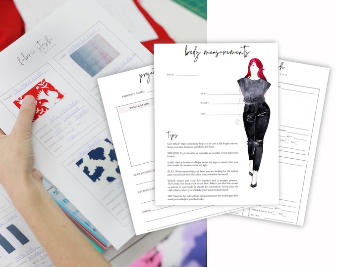 Printable Sewing Stickers for Your Planner Sewing Machine Thread and ...