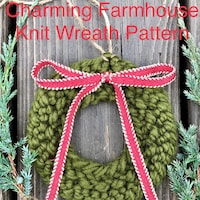 Knitted Wire Wall Decor, Knit Wire, Knitted Christmas Trees, Christmas ...