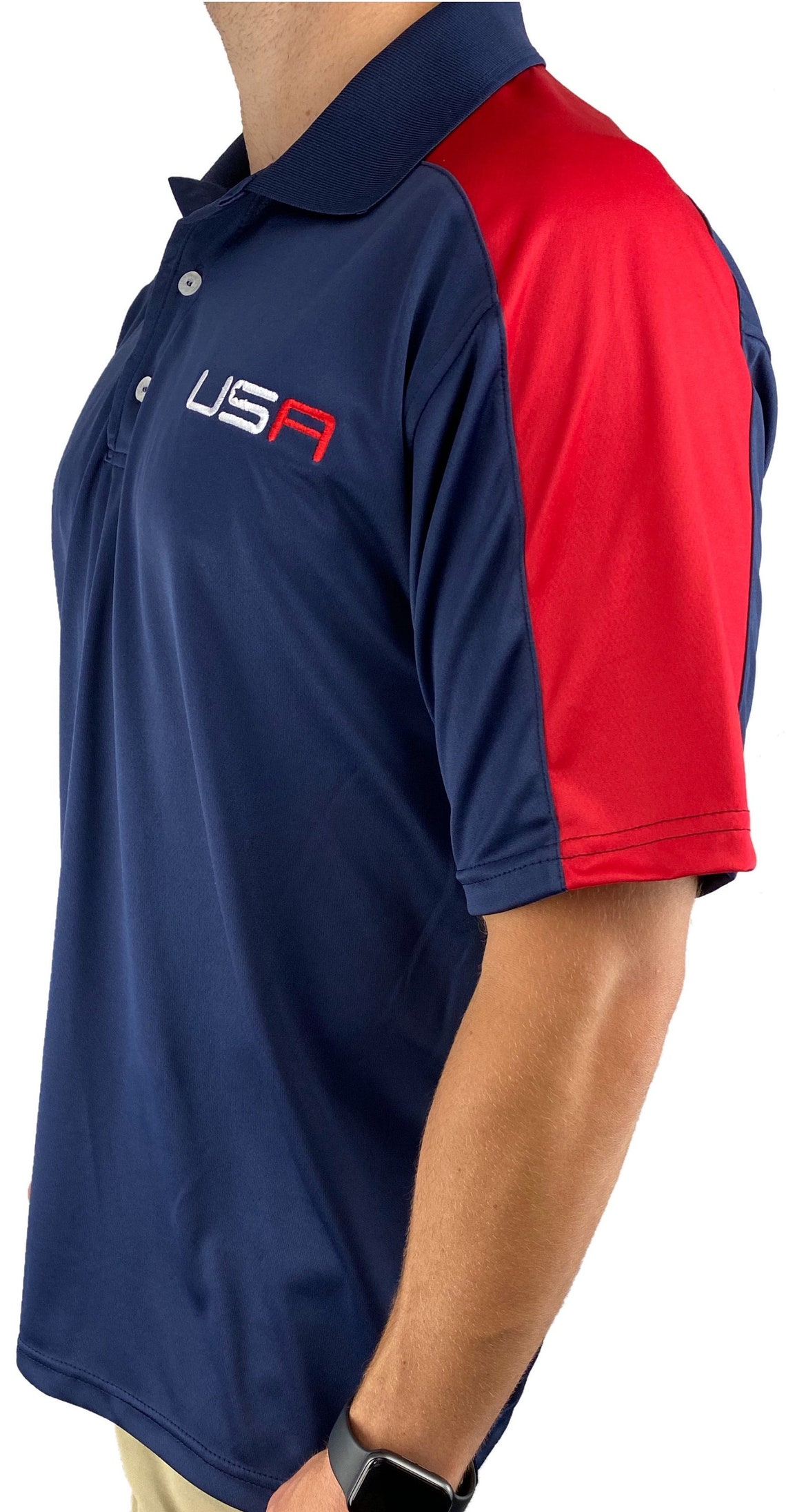 USA Olympic Polo Shirt USA Made - Etsy