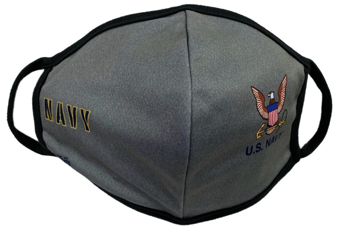 US Navy Licensed Face Mask Made In USA | Etsy