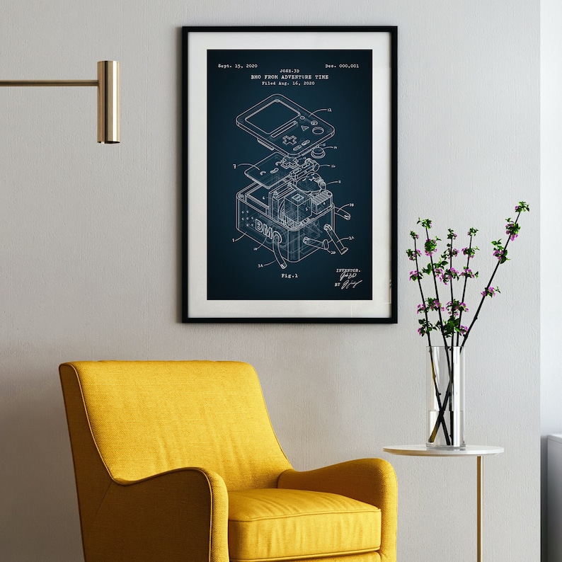 Adventure Time BMO Digital Printable Poster Vintage - Etsy