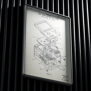 Adventure Time BMO Digital Printable Poster | Vintage Blueprint Patent ...