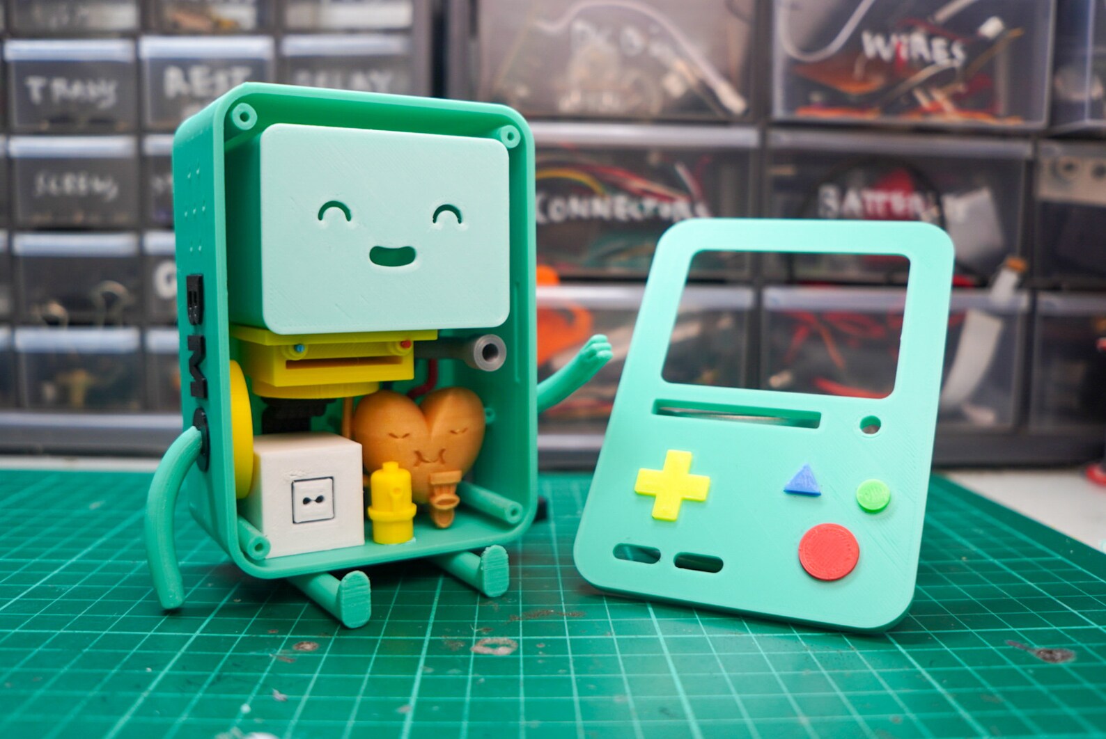 BMO 3D Printed Figure / Art Toy From Adventure Time most - Etsy Canada