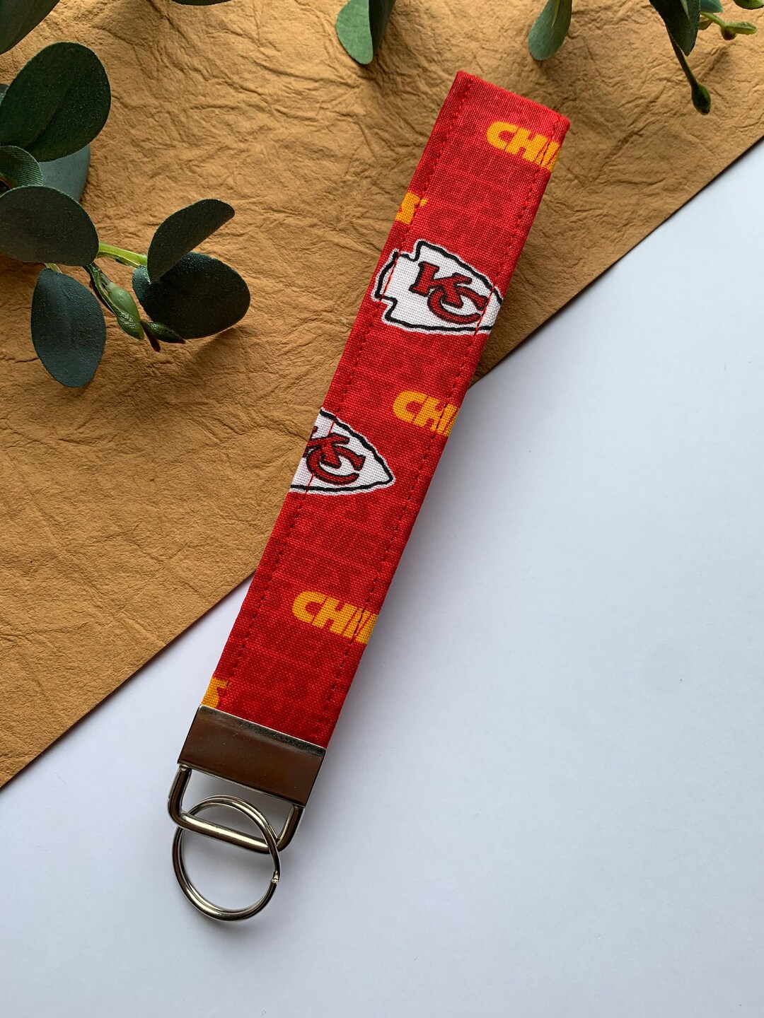 KC Chiefs Key Fob, Kansas City, Key Fobs, Lanyards for Keys, Football ...