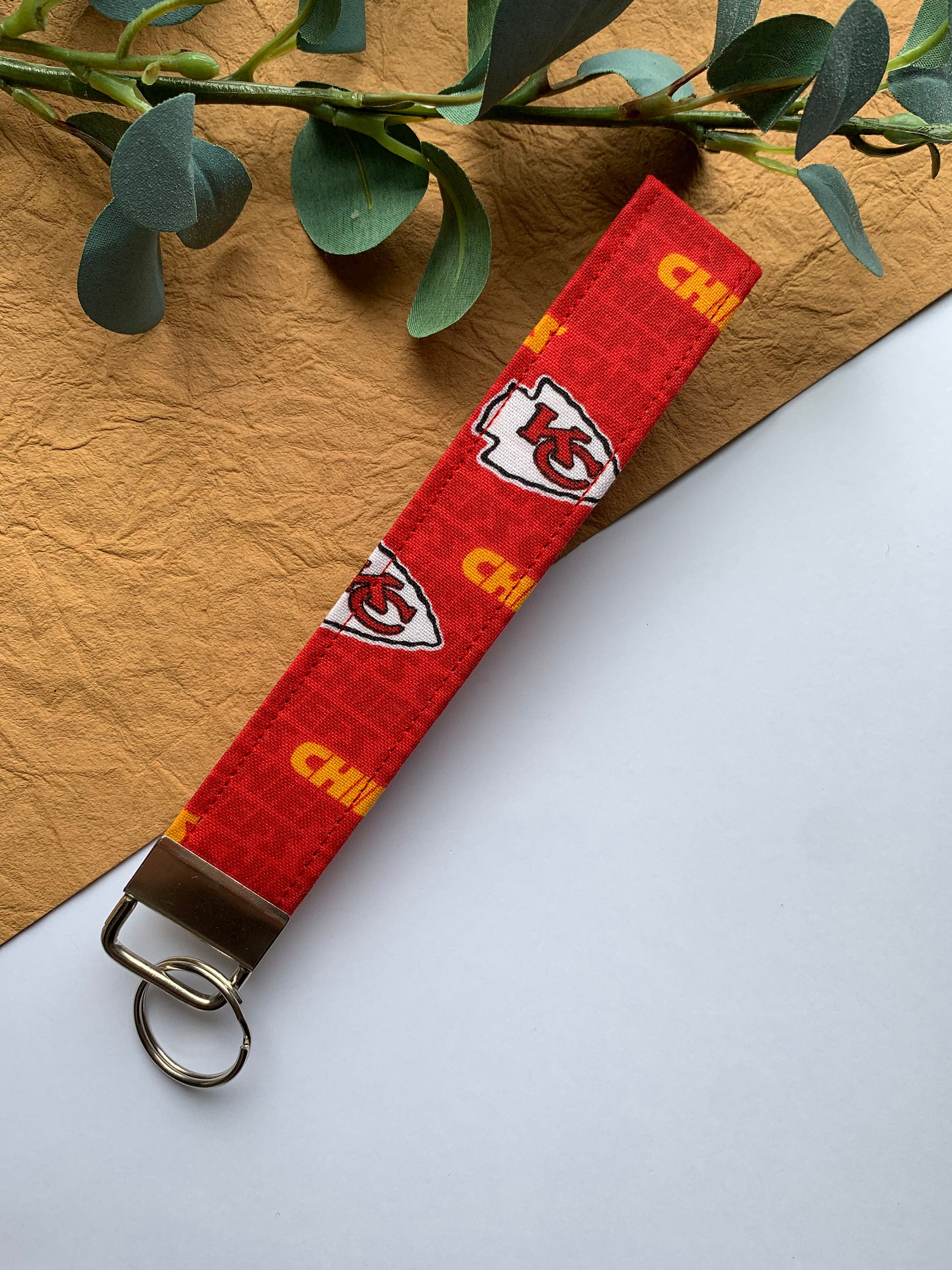 KC Chiefs Key Fob, Kansas City, Key Fobs, Lanyards for Keys, Football ...