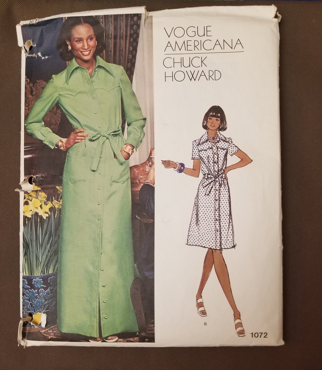 UNCUT Vogue 1072 Americana: Chuck Howard Sewing Pattern Size - Etsy New ...