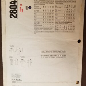 UNCUT Vogue 2804 American Designer: Adele Simpson Sewing - Etsy Israel