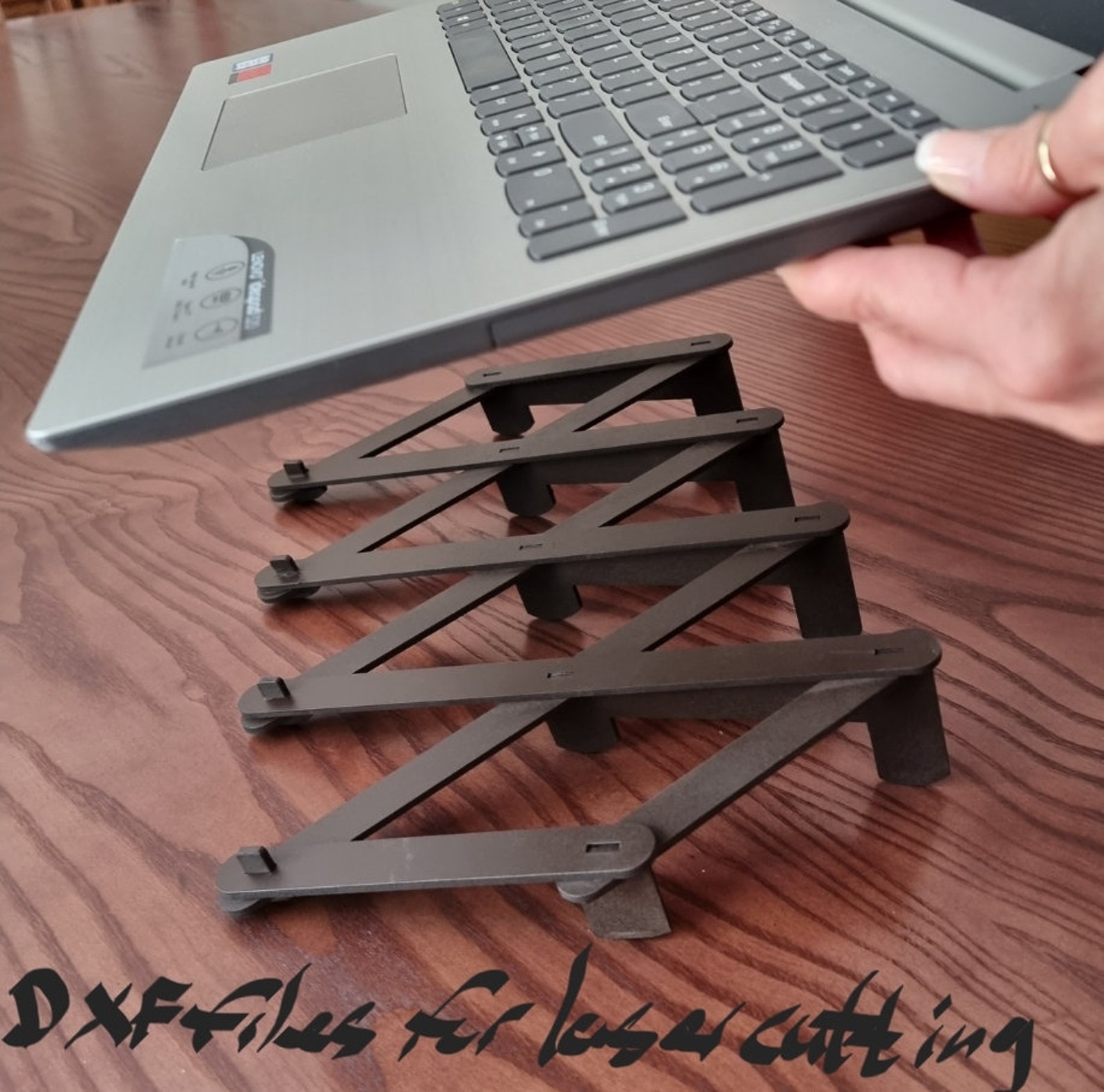 Expandable Lap Top Vent Stand. Digital File for Laser Cutting Only. - Etsy