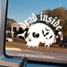Support Your Local Cryptids Bumper Decal, Spooky Car Accessories ...