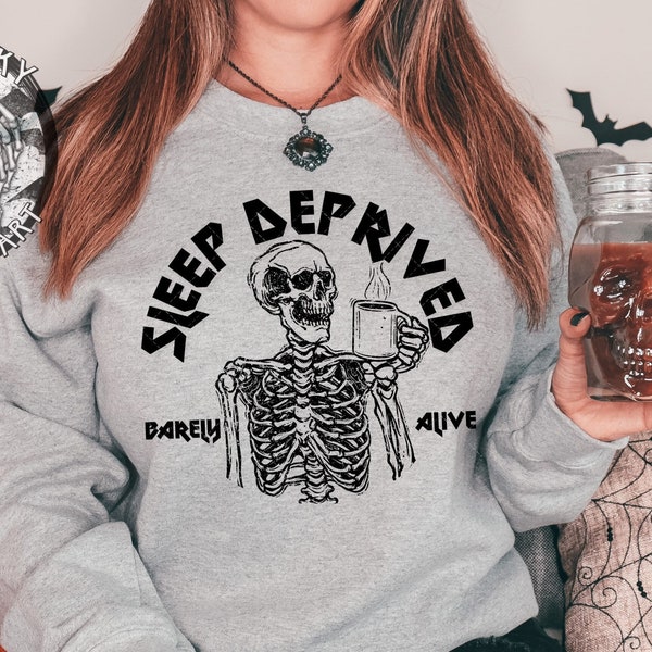 Sleep Deprived Barely Alive Etsy