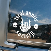 Anti-social Goth Mom, Goth Mom, Goth Mama, Spooky Mom Decal, Car Decals ...