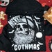 Merry Gothmas Sweathsirt, Spooky Christmas, Creepy Christmas, Goth ...