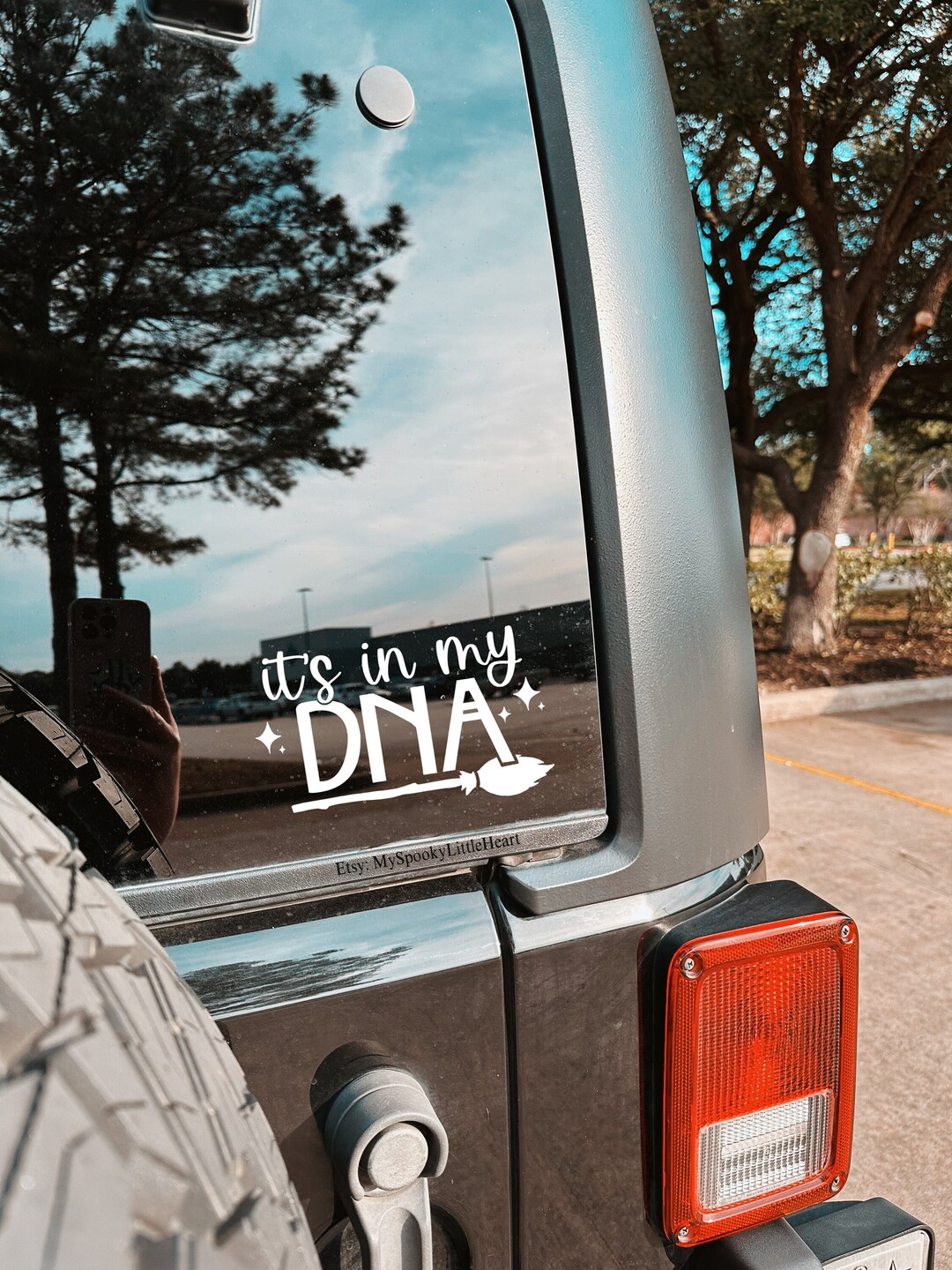 It's in My DNA, Bruja Decal, Witch Decals, Witchy Car Accessories, Bad ...