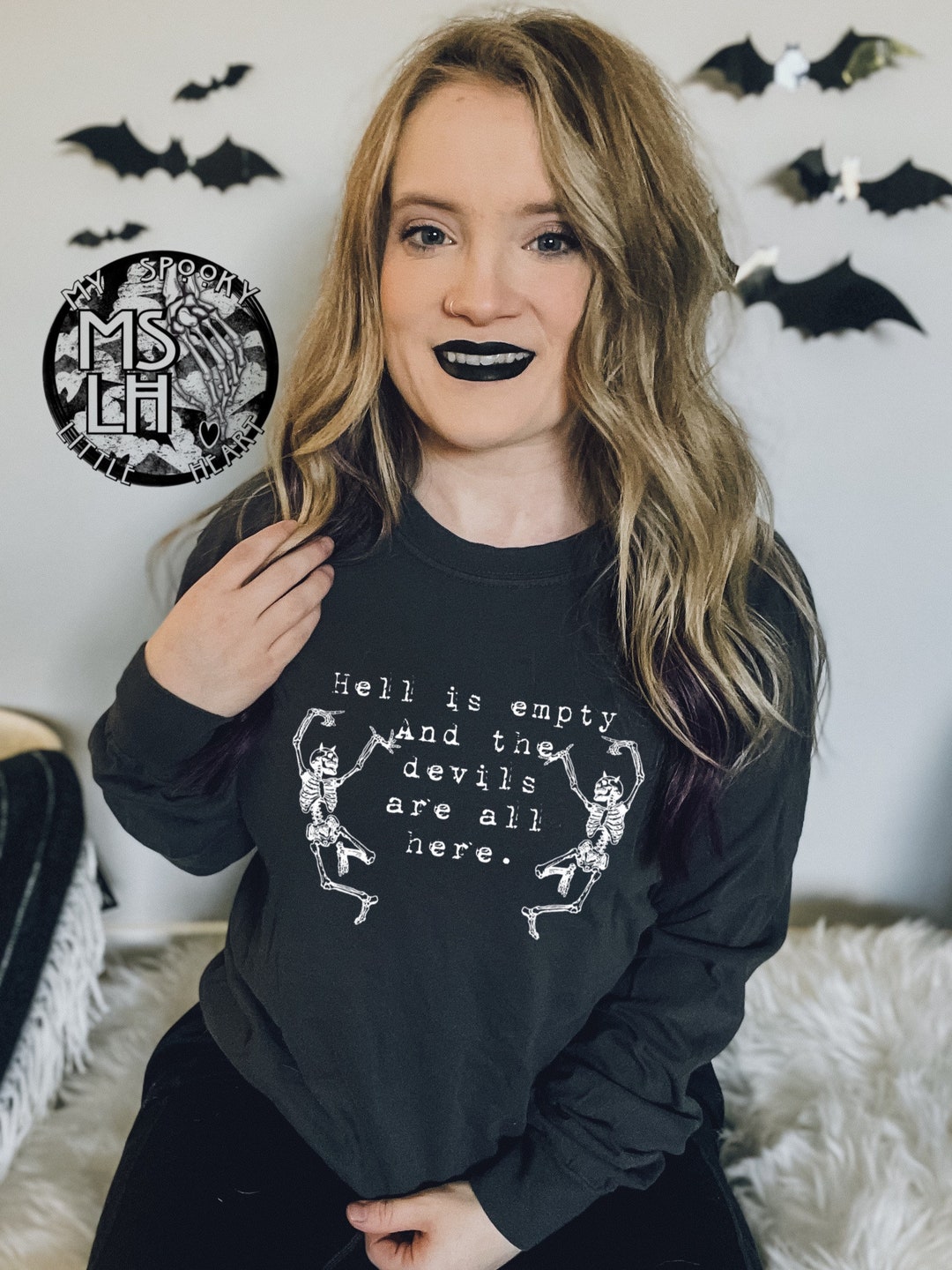 Hell is Empty and the Devils Are All Here, Goth Apparel, Gothic Wear ...