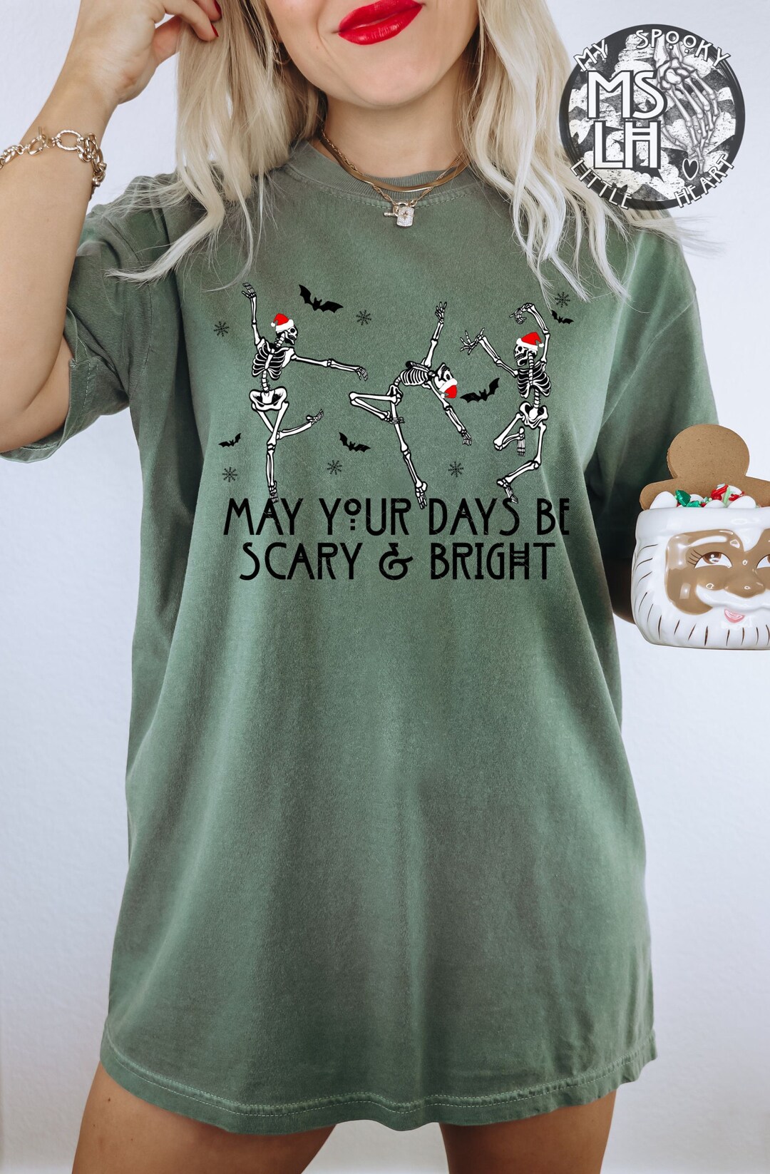 May Your Days Be Scary and Bright, Spooky Christmas, Dancing Christmas ...