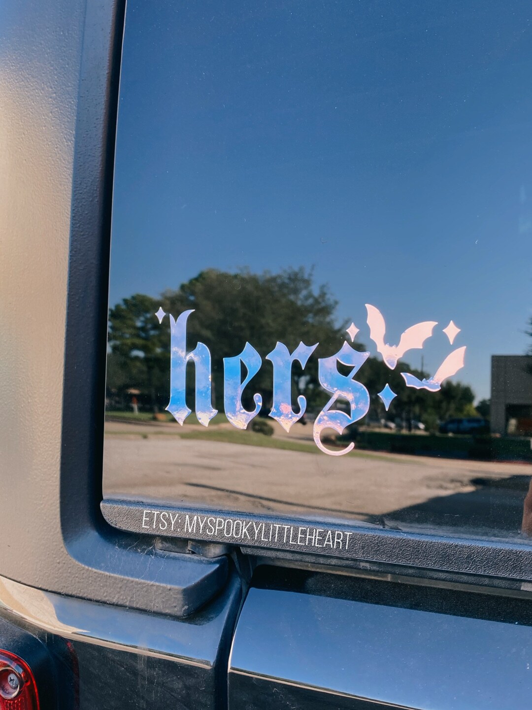 Driven by a Girl, Lady Driven, Goth Girl Car Decal, Alternative Girl ...