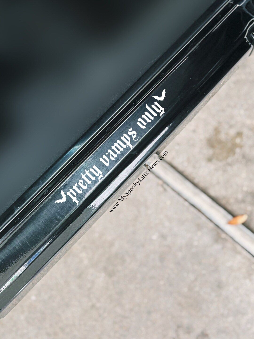 Pretty Vamps Only, Car Decal, Vampire Decal, Spooky Bitches Only, Goth ...