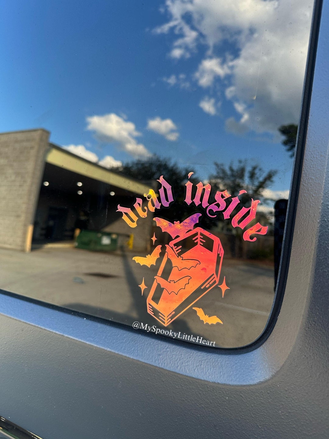 Dead Inside, Spooky Decals, Stay Spooky, Coffin With Bats, Bats and ...