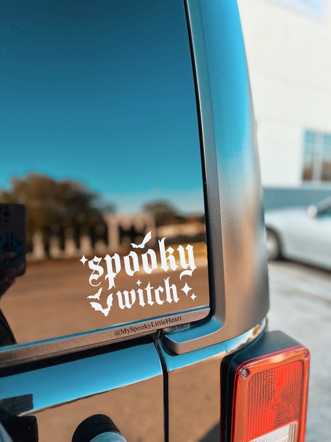 Spooky Witch, Witch Decals, Spooky Decals, Witchy Car, Goth Car ...