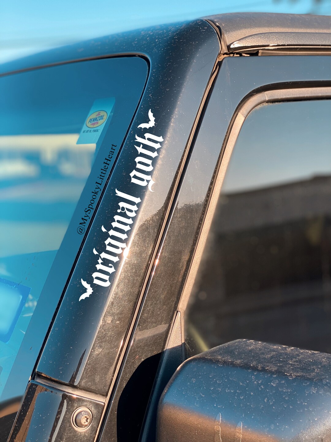 Original Goth, Goth Girl, Goth Decals, Car Decal, Spooky Babe ...