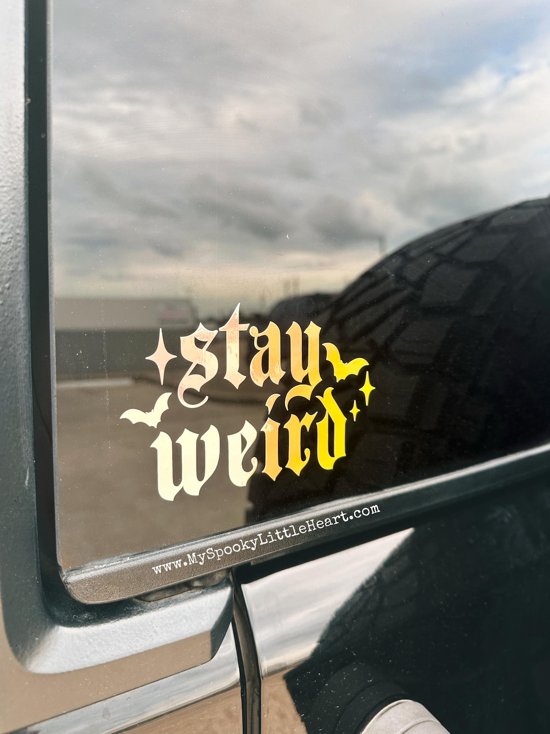 Stay Weird, Flying Bats, Keep It Weird, Bats Decal, Spooky Decals ...