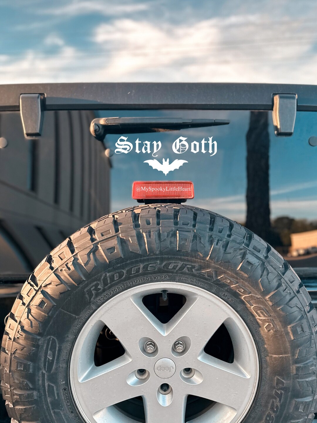 Stay Goth, Bat Decal, Stay Spooky, Gothicc, Goth Decal, Car Decal, Back ...