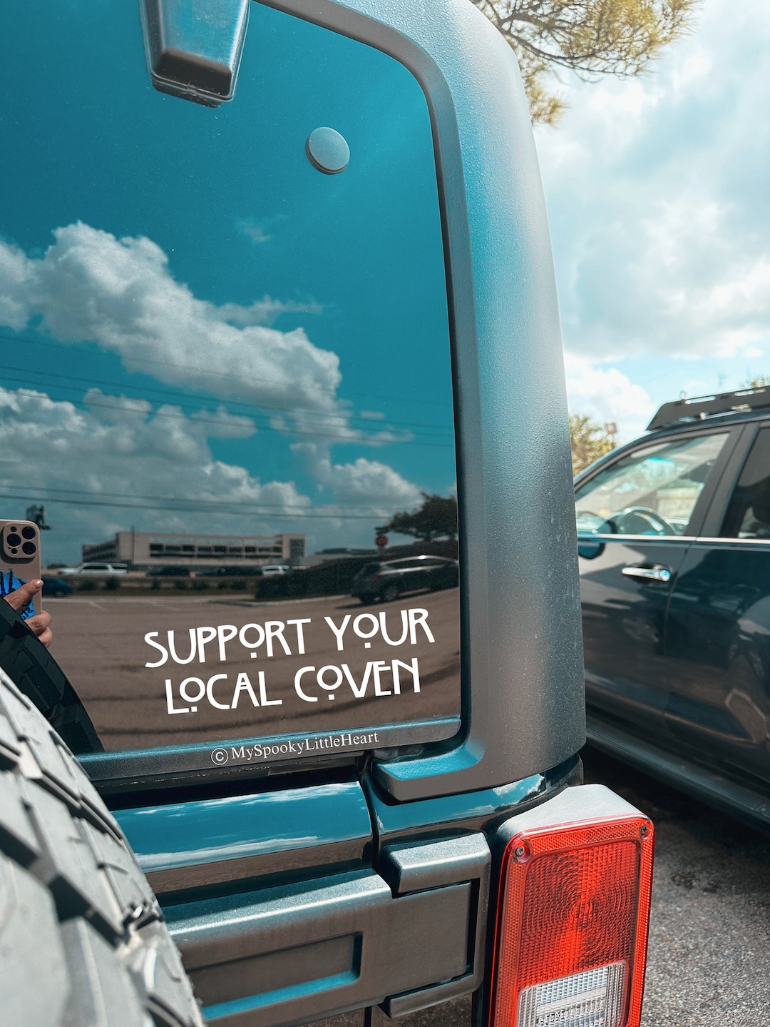 Support Your Local Coven Bumper Decal, Witchy Decals, Goth Decals ...