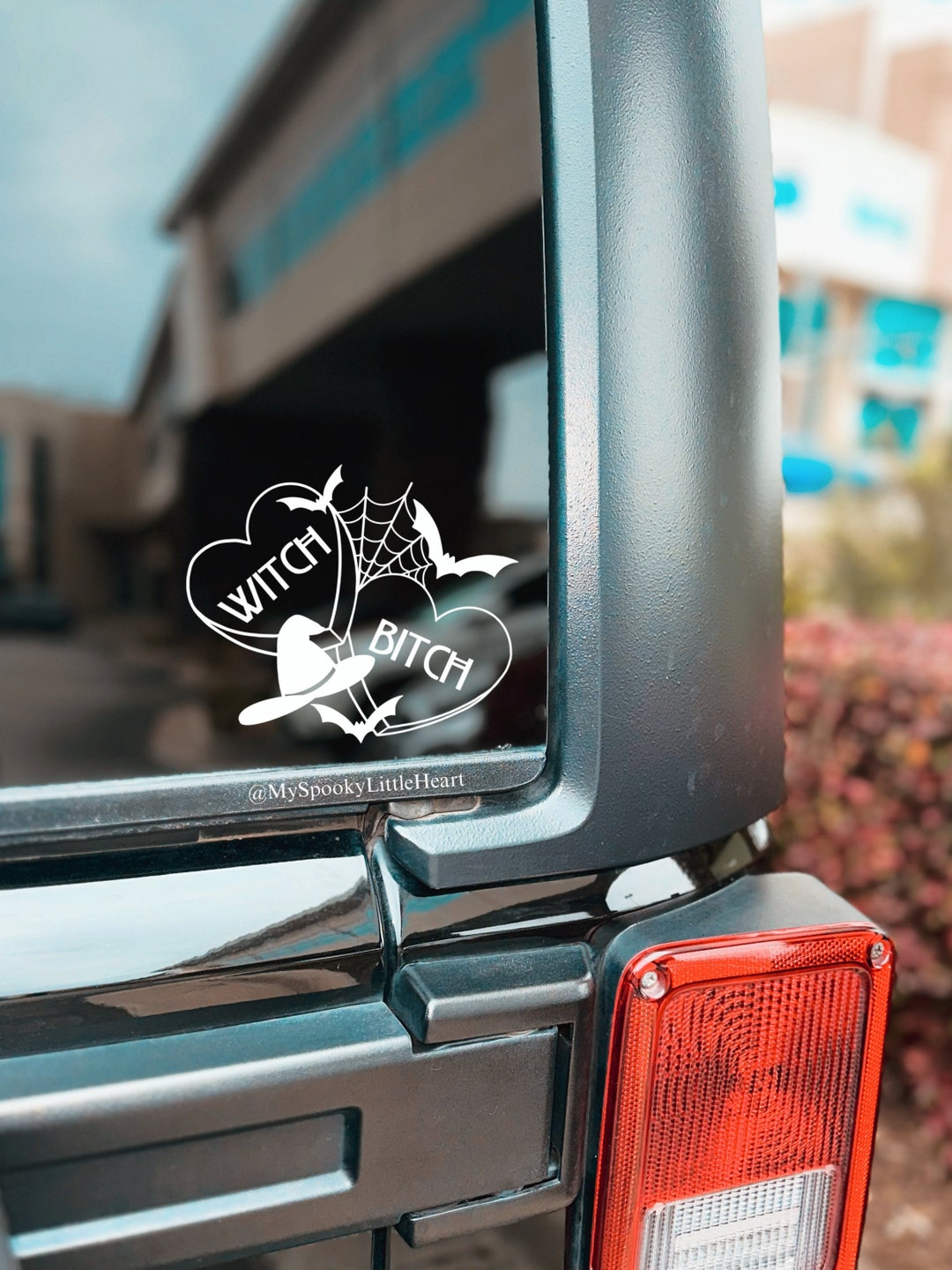 Witch Bitch, Witch Decals, Spooky Decals, Witchy Car, Goth Car ...